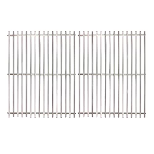 FORYEYC 7639 17.3 Inch Cooking Grates for Weber Spirit 300 and II 300 Series E310 E320 E330 S310 S320 S330, 7638 Stainless Steel Grill Grids for Spirit 700, Genesis Silver Gold B & C, Platinum B & C