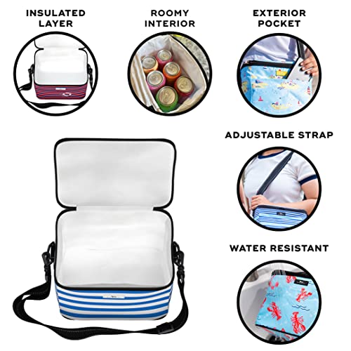 SCOUT Ferris Cooler - Soft Insulated Cooler for Women, Teachers, Nurses - Beach, Travel, Pool, Picnic Cooler