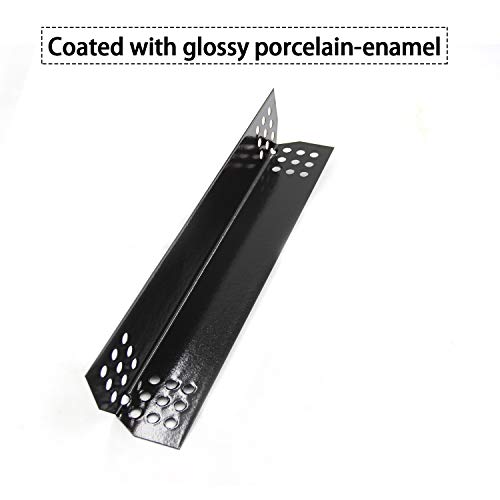 VICOOL Porcelain Steel Heat Plate Shield Replacement for Nexgrill 720-0830H,720-0783E, Grill Master 720-0697, 720-0737, 4-Pack