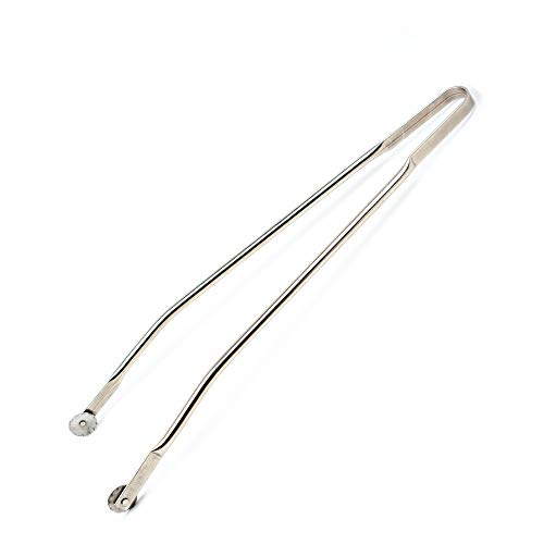 BBQ Butler Stainless Steel Hot Dog Tongs - Frank Flipper - Long Cooking Tongs - Grill Tongs - Grilling Tools - Grill Accessories - Easily Flip Food - Sausages/Brats/Kebabs/Hot Dogs