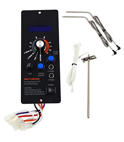 Digital Thermostat Kit Replacement for Camp Chef Wood Pellet with Dual Meat Probe