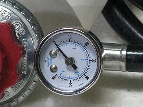 GOEDE G-2 Stainless Steel Forge/Foundry Burner and 0-30 PSI Regulator with Gauge.