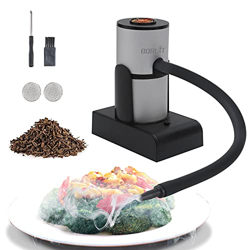 Portable Smoking Gun Handheld Cocktails Smoker and Smoking Cloche Dome Cover and Smoking Gun Cup Covers Set