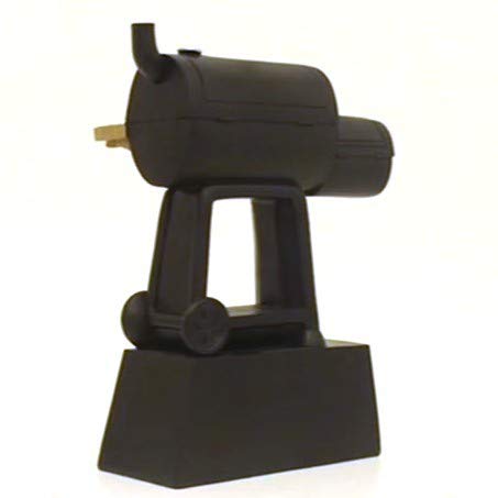 Decade Awards BBQ Smoker Trophy, Large - Smoker Grill Award - Pitmaster Prize - 9 Inch Tall - Engraved Plate on Request