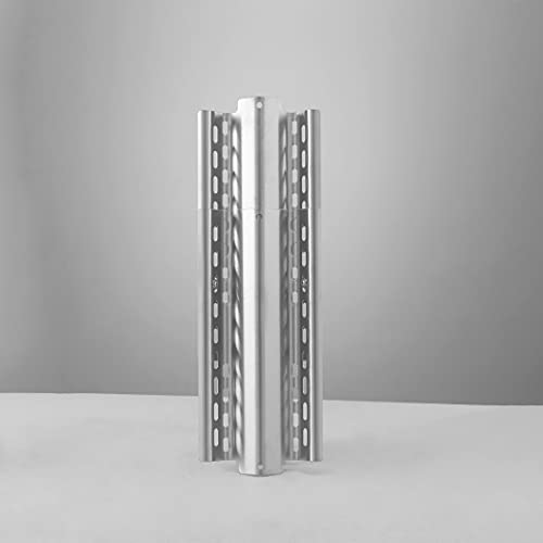 YIHAM KA733 Universal Grill Replacement Adjustable Heat Plate Shield, Stainless Steel Heat Tent, Flavorizer Bar, Burner Cover, Flame Tamer for Gas Grills, Extends from 12" up to 22", 1 Pack