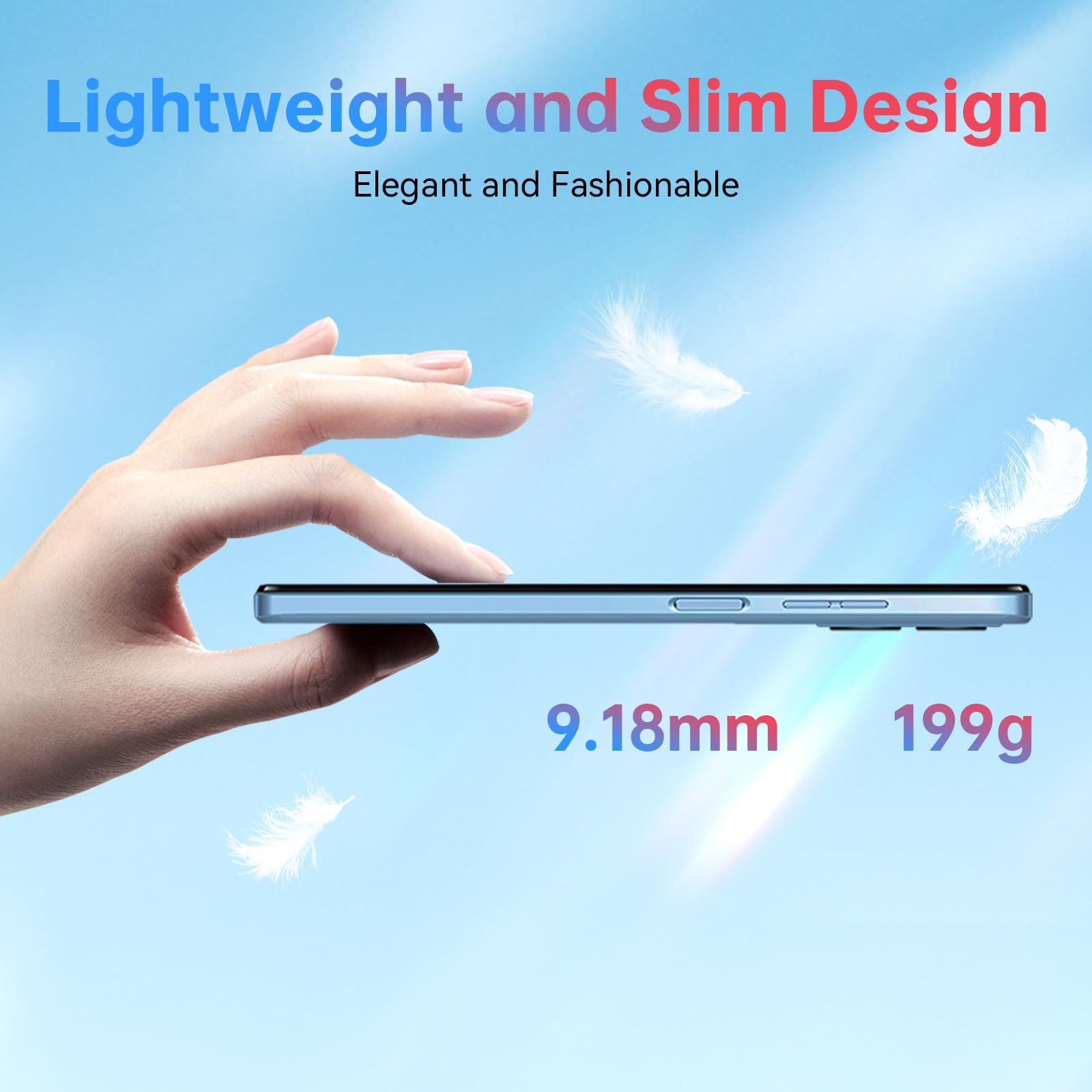 OUKITEL C35 - Android Phone, 24GB RAM+256GB ROM Unlocked Android 13 Phones, 50MP+8MP Camera, 6.56" HD+ Display Cell Phone, 5150mAh Battery Smartphone, 4G Dual SIM, Fingerprint Unlock/Face ID/GPS