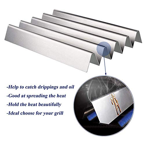 Utheer 22.5 inch 7537 Flavor Bars for Weber Spirit 300 Series E-310 E-320 S-310 S-320 with Side Controls, Spirit 700, Genesis Silver Gold Platinum B/C, Weber 900 Gas Grills, for Weber 7536 65903 7537