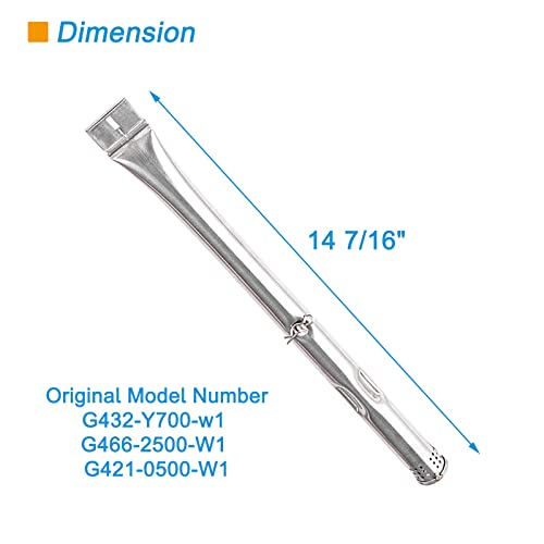 BBQration Replacement Parts Kit for Charbroil 463436214 463436213 461334813 461372517 463436413 Grill Parts for Charbroil 463436215 463439915 463439915 G432-0096-W1 G432-0078-W1