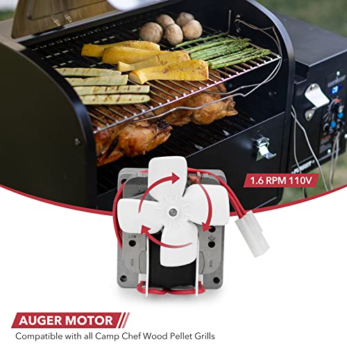 Stanbroil Replacement Auger Motor Kit/Drive Motor Kit Fits All Camp Chef Wood Pellet Grills