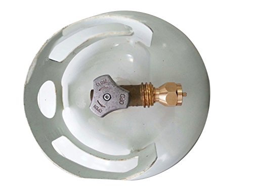 DOZYANT Universal Safest Propane Refill Adapter for Throwaway Disposable Bottle - 100% Solid Brass Regulator Valve Accessory for All 1 LB Tank Small Cylinders