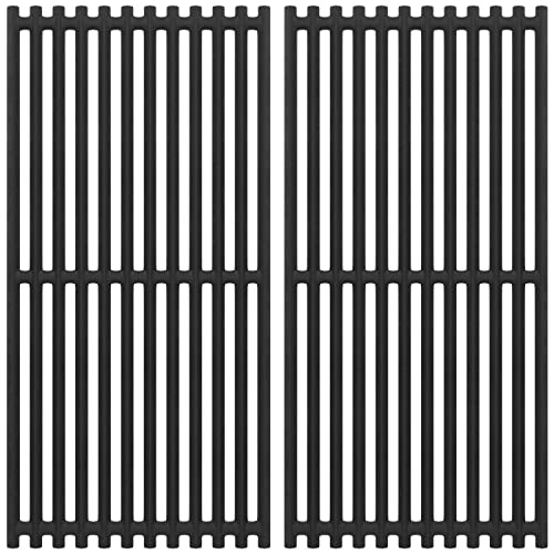EasiBBQ Cast Iron Grill Grates for Charbroil 463642316 463644220 G369-0030-W2 G469-0005-W1 G460-0500-W1, 17 Inch Cooking Grate for Char-Broil 463675016, for nexgrill Evolution 720-0864 720-0864m