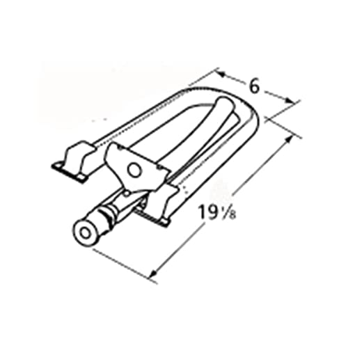 Diy Part Center BBQ Grill Compatible with DCS Grills Burner U-Shaped DIYDCSU1