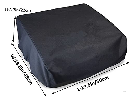 ZBXFCSH Heavy Duty Grill Cover for Blackstone 17 Inch Camp Chef Griddle with The Hood, 600D Heavy Duty Cover - Heighten
