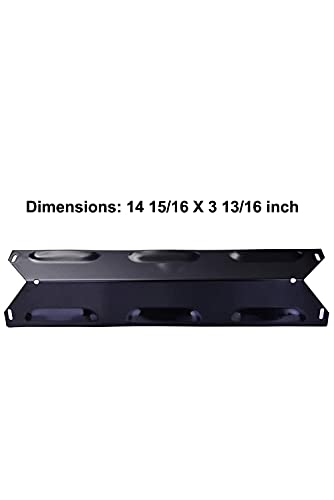 Dongftai PN622A (6-Pack) 14 15/16 inch Porcelain Steel Heat Plate Replacement for Kenmore 146.23681310,146.23681310, 146.23766310,146.47223610,146.23680310