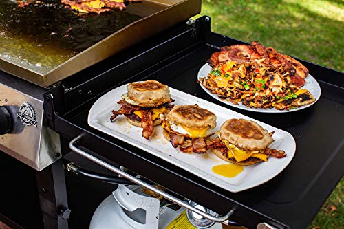 PIT BOSS 10762 5 Burner Gas Griddle, Deluxe, BLACK