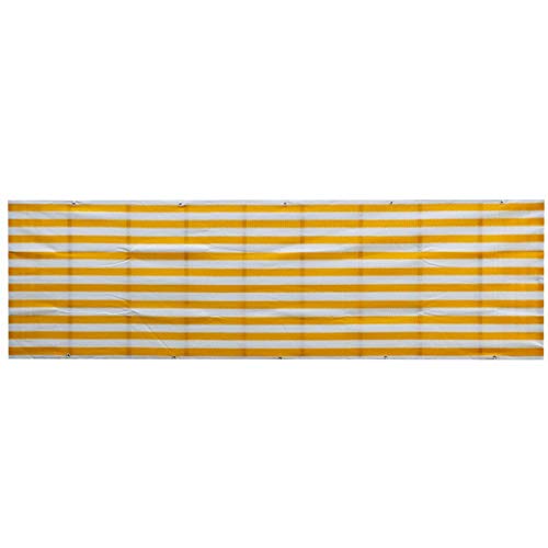 HXRZZG Balcony Privacy Screen 3x16.5ft Fence Shade Mesh Sun Shade Net Heat Insulation Net Visibility Reduction Fence Screen for Deck Patio Backyard Shield
