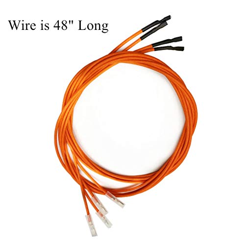 BBQ Future 4 Pack Universal 48" Igniter Wire for Gas Grill Models by BBQ Grillware, Brinkmann and Others