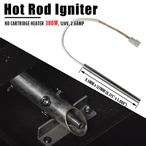 Digital Thermostat Control Board Kit for Louisiana Grills G2 Parts Number 50125 Compatible with Louisiana CS570 CS450 LG700 LG900 with Meat Probe,RTD Temperature Probe,Hot Rod Ignitor