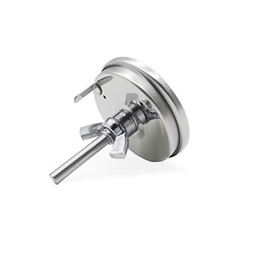 67088 67731 Accurate Grill Thermometer for Weber Genesis 300, Genesis II & Summit Series Grills, Genesis E/S 310 330 Temperature Gauge, Thermostat Replacement for Weber, Center Mount, 2-3/8” Diameter