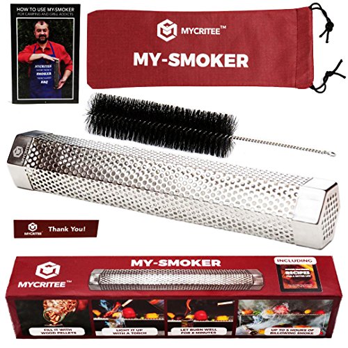 Mycritee Hexagonal Pellet Smoker Tube 12" (Hexad)