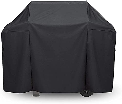 Uniflasy 7130 Grill Cover for Weber Genesis II 3 Burner Grill, Genesis 300,310, Genesis II LX 300 Series Grills, 58'' Heavy Duty Waterproof & Rip Resistant BBQ Grill Cover Replacement for Weber 7130