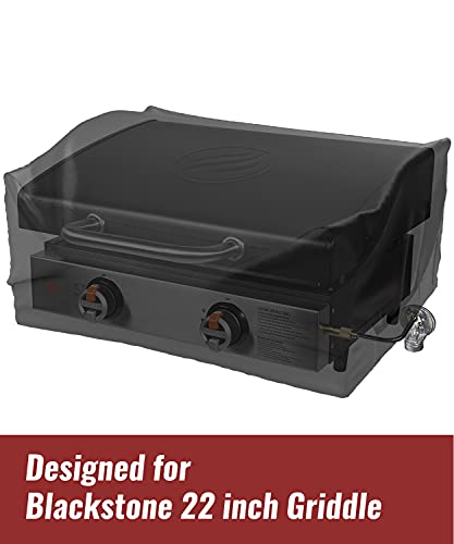 NUPICK Griddle Cover for Blackstone 22” Griddle, Fits for Blackstone 22” Table Top Griddle with Hood, Waterproof and All Weather Protection