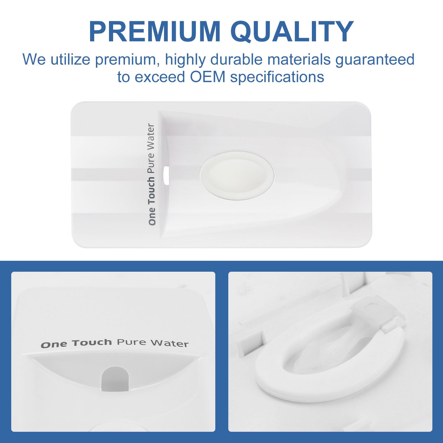 DA97-12942A (OEM) Ice Assym Cover-Dispenser Cover Compatible with Samsung Refrigerator Replaces Part Numbers AP5651849, 3036257, PS5575407 etc