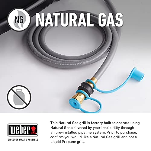 Weber Spirit SX-315 Natural Gas Grill, Stainless Steel