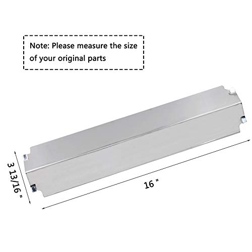Hisencn Replacement Charbroil 463248208,463268107,466248208 Gas Grill Stainless Steel Burners, CrossoverTubes, Heat Plates, Electronic igniters