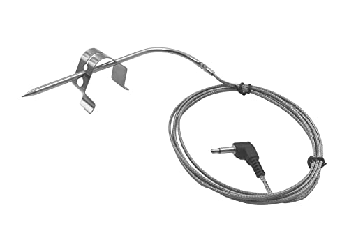 Replacement Meat Probes for Char-Griller Gravity Fed 980 and Akorn auto-kamado and Camp Chef Wood Pellet Grills, 2 Packs of Temperature Probe.