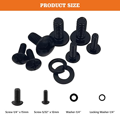 YAOAWE Replacement Screw kit for Pit Boss, Screw Hardware Kit Compatible with PB1000SC1, PB1000SC2, PB1000XL, PB1000SP Grill, Includes Different Size Screw Sets