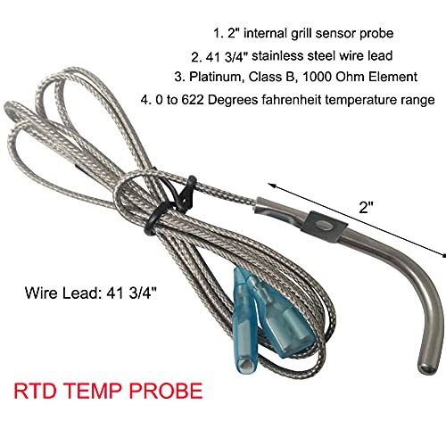 DONSIQIZZ Replacement Parts Kit for Louisiana Pellet Grills and Pellet Smokers Accessories,RTD Temperature Probe, Ignitor and Meat BBQ Probe