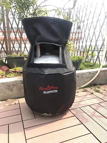 BroilPro Accessories Propane Tank Cover Fits 20-Pound Steel Propane Cylinder