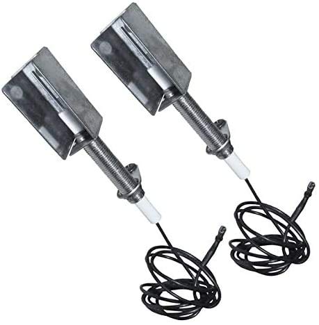 BBQ Future 3-Pcs Grill Ceramic Igniter Electrode Replacement for Select Kenmore Gas Grill Models, Replacement Parts for Kenmore 146.23674310, 146.33585410