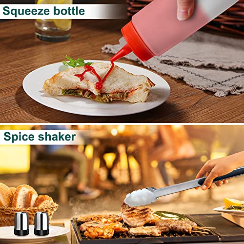 Griddle Accessories, Lidlife 31pcs Flat Top Grill Accessories for Blackstone and Camp Chef, Griddle Grill Tools Set for Professional BBQ, Grill Set with Spatula,Tongs,Bottle, Egg Ring and Carry Bag