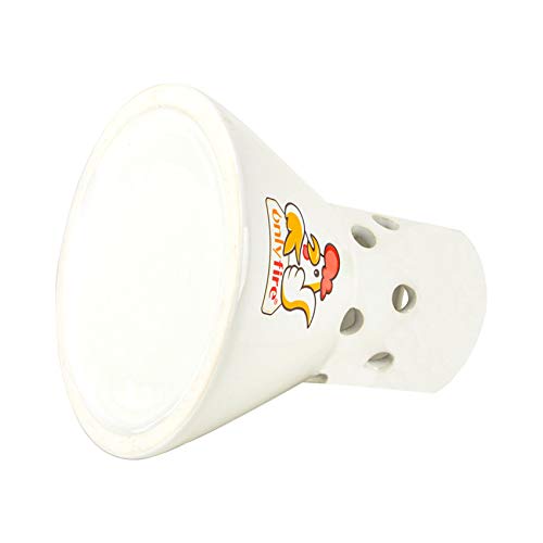 only fire Ceramic Beer Can Chicken Roaster Vertical Poultry Chicken Cooking BBQ Accessories Great for Grill, Oven or Smoker