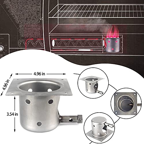 Auger Motor, Grill Induction Fan, Fire Burn Pot, and Hot Rod Ignitor Kit, with Screws and Fuse Compatible with Pit Boss and Traeger Wood Pellet Grill