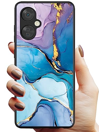 JYCUHTCL for OnePlus Nord N30 5G Case 6.72" Marble Design Shockproof Slim Lightweight for OnePlus Nord N30 Phone Case TPU Cover