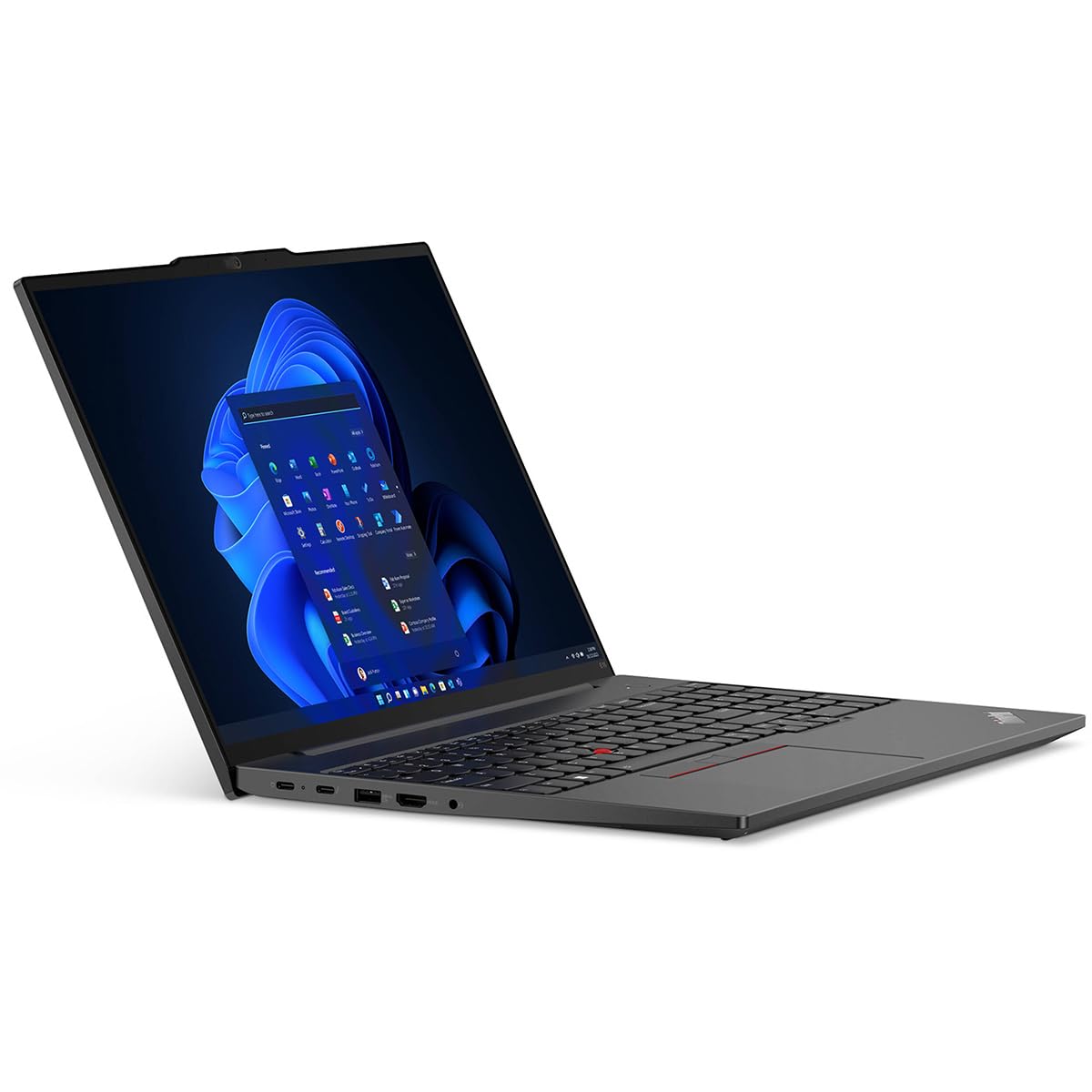 Lenovo ThinkPad E16 Gen 1 21JN003XUS 16" Touchscreen Notebook - WUXGA - 1920 x 1200 - Intel Core i7 13th Gen i7-1355U Deca-core (10 Core) 1.70 GHz - 16 GB Total RAM - 8 GB On-Board Memory - 512 GB