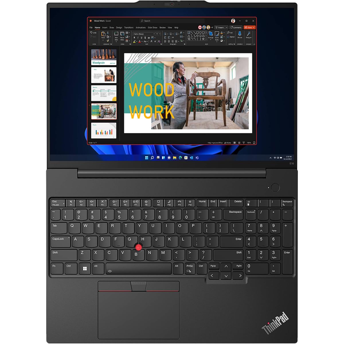 Lenovo ThinkPad E16 Gen 1 21JN003XUS 16" Touchscreen Notebook - WUXGA - 1920 x 1200 - Intel Core i7 13th Gen i7-1355U Deca-core (10 Core) 1.70 GHz - 16 GB Total RAM - 8 GB On-Board Memory - 512 GB