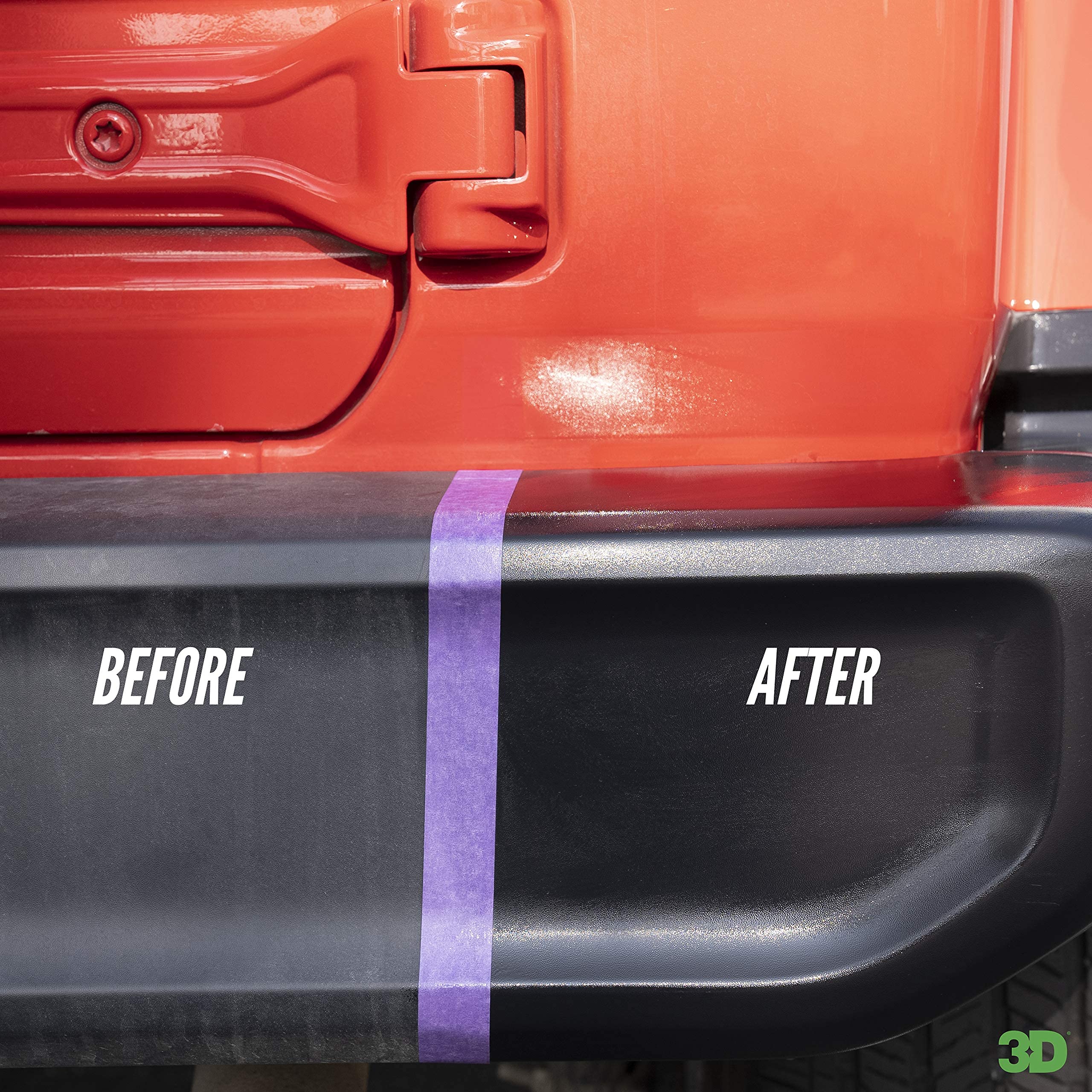 3D Trim Care Restorer of Faded & Dull Plastic, Rubber, Trim & Bumpers - Renews Surface to Original Appearance - Long Lasting Shine & Protection 16oz.
