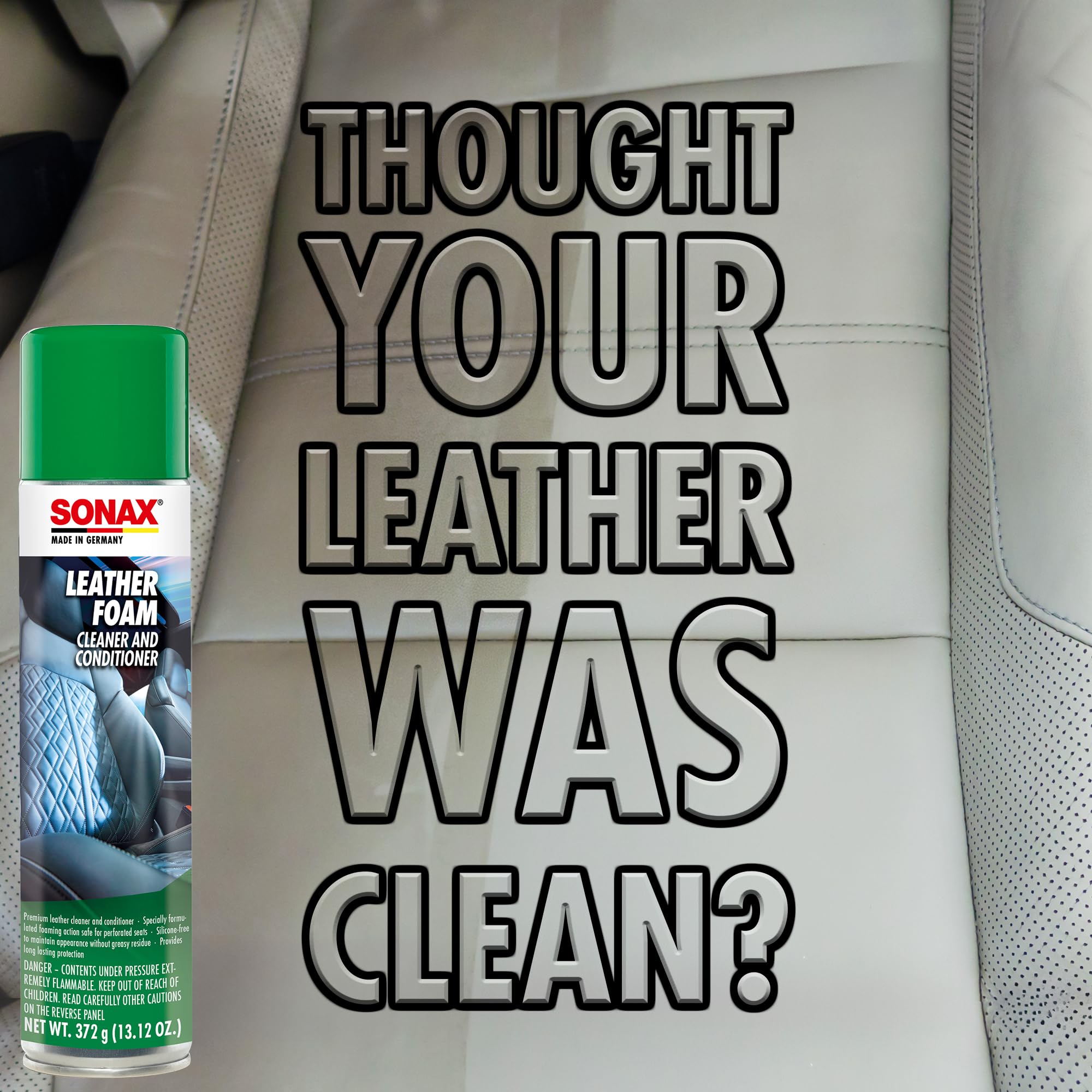Sonax (289300-755) Leather Foam - 13.02 oz.