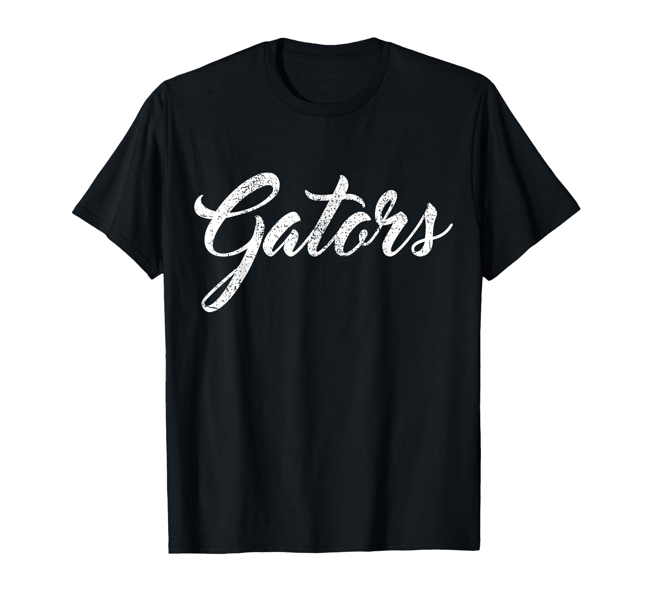 Gators School Sports Fan Team Spirit Mascot Heart Gift T-Shirt