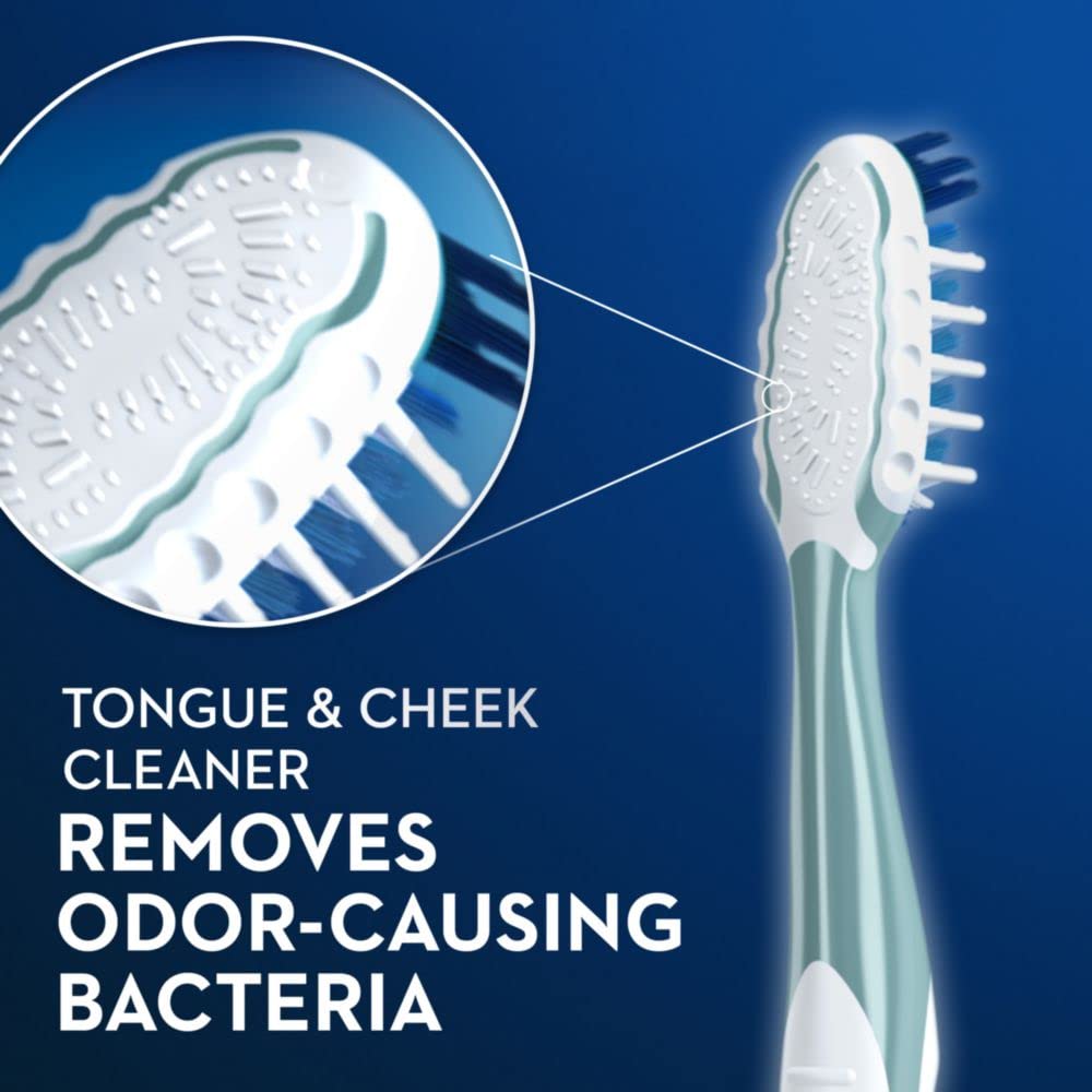 Oral-B CrossAction All In One Toothbrushes, Medium, 2 Count