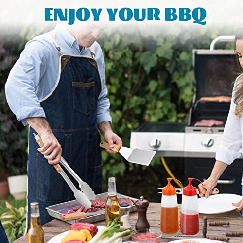 HaSteeL Griddle Accessories Set of 20, Stainless Steel Griddle Spatula Tools Kit with Carrying Bag, Complete Heavy Duty Metal Spatulas for Teppanyaki BBQ/Flat Top/Cast Iron Cooking Grilling Camping