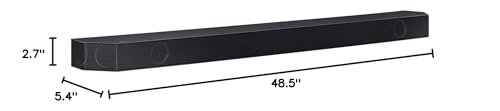 SAMSUNG 11.1.4 ch. Wireless Dolby Atmos Soundbar and Rear Speakers, HW-Q990C (2023) Bundle with 2 Year CPS Enhanced Protection Pack