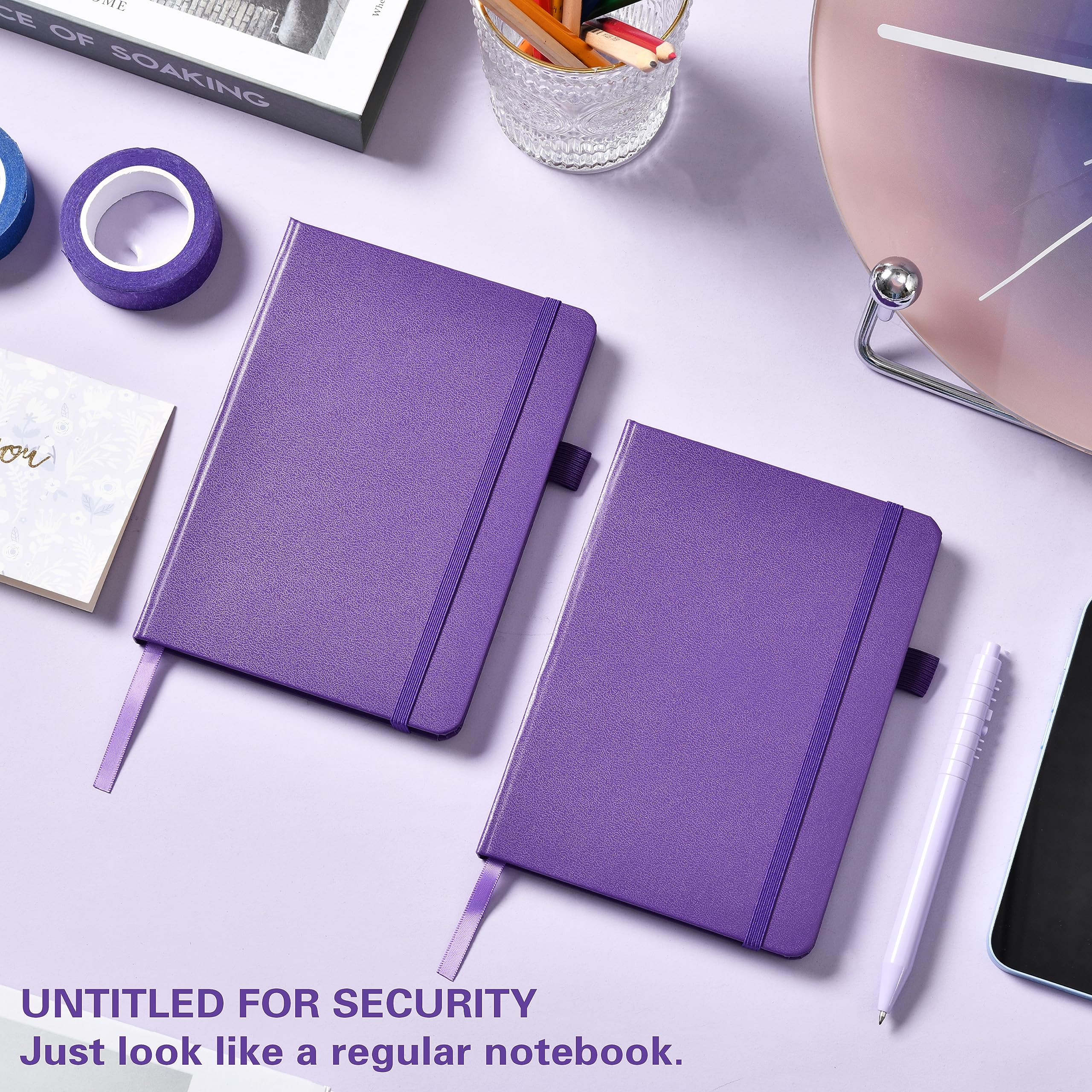 Password Book with Alphabetical Tabs - Medium Size Internet Address & Password Keeper Logbook, Hardcover Password Notebook