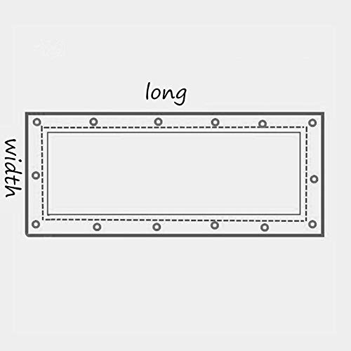 MAHFEI Privacy Screen, Shading Net 90% Shading Rate Privacy Protection Sunscreen with Metal Holes Tear Resistance Terrace Balcony Railing (Color : Brown, Size : 0.9x2.7m)