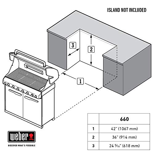 WEBER Summit S-660 Built-In Natural Gas Stainless Steel Grill (7460001)
