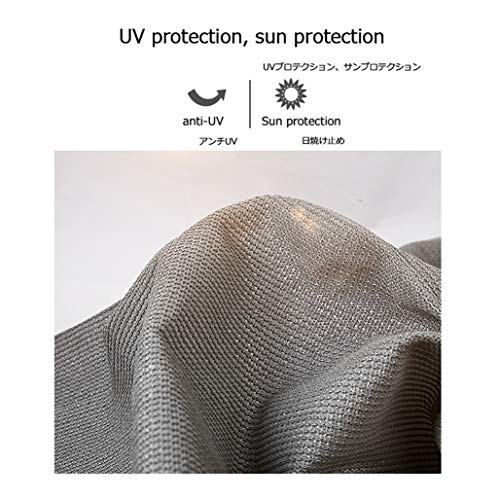 Shade Cloth Shade net Thickened Encrypted 90% Shade Cloth, Sunblock UV-Resistant, with Grommets, for Patio Lawn, Balcony Privacy Sunblock Screen Mesh